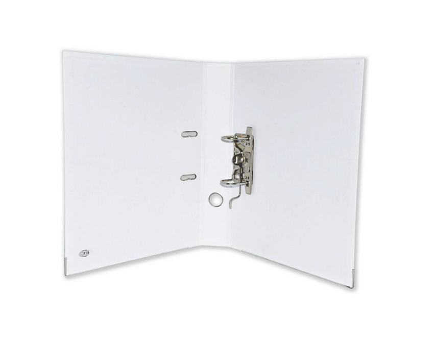 FIS Box File A4 Broad 8cm White | Lever Arch & Box Files | Office Zone