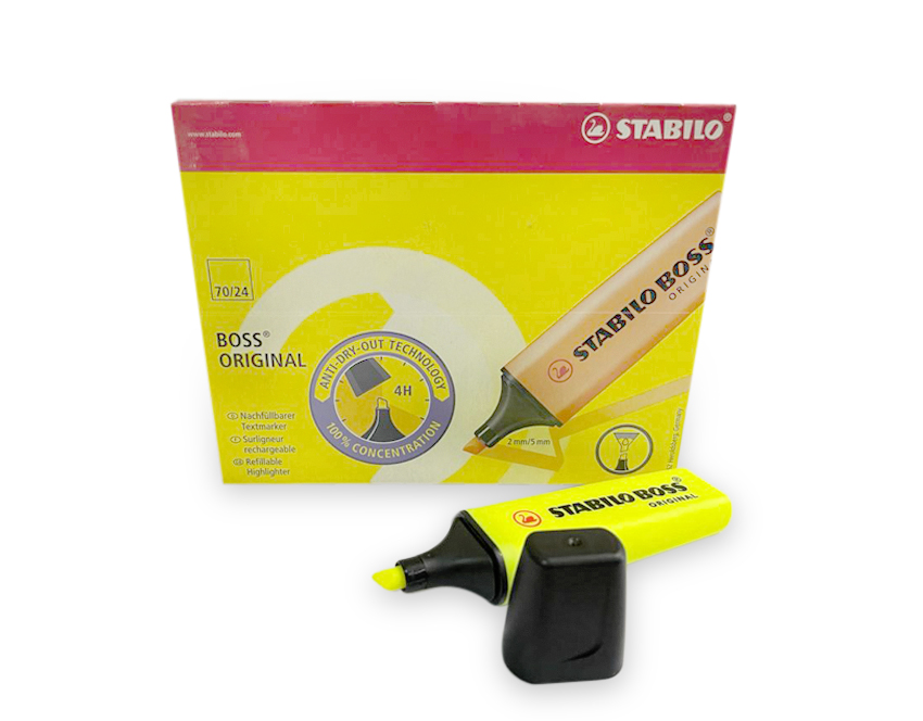 Stabilo Boss Original Highlighter Multi color 4 Pic | Highlighters ...