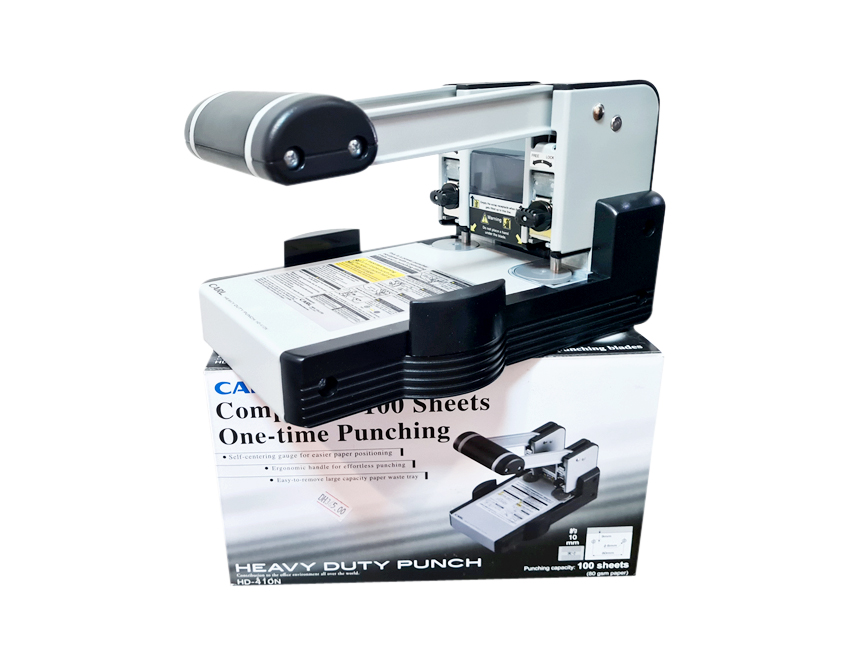 Carl Compact & 100 sheets one time punching, Heavy duty punch | hole ...