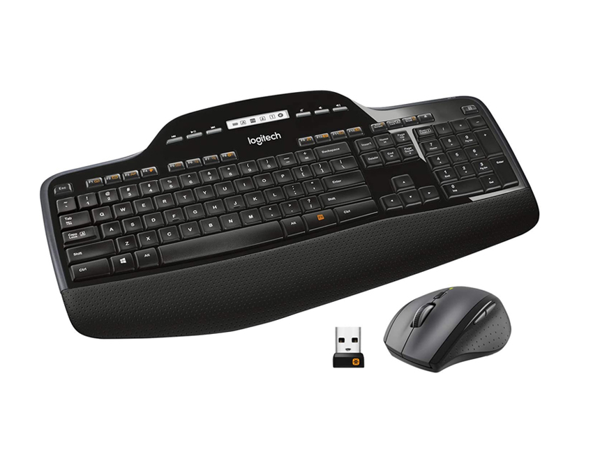 Logitech MK710 Wireless Keyboard and Mouse Combo for Windows, BLACK ...
