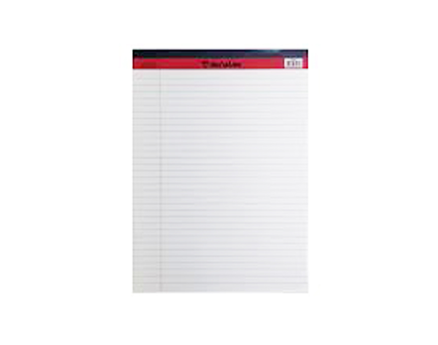 Sinarline Writing Pad A5 White 127x203mm Legal Pad A5 Notepads 