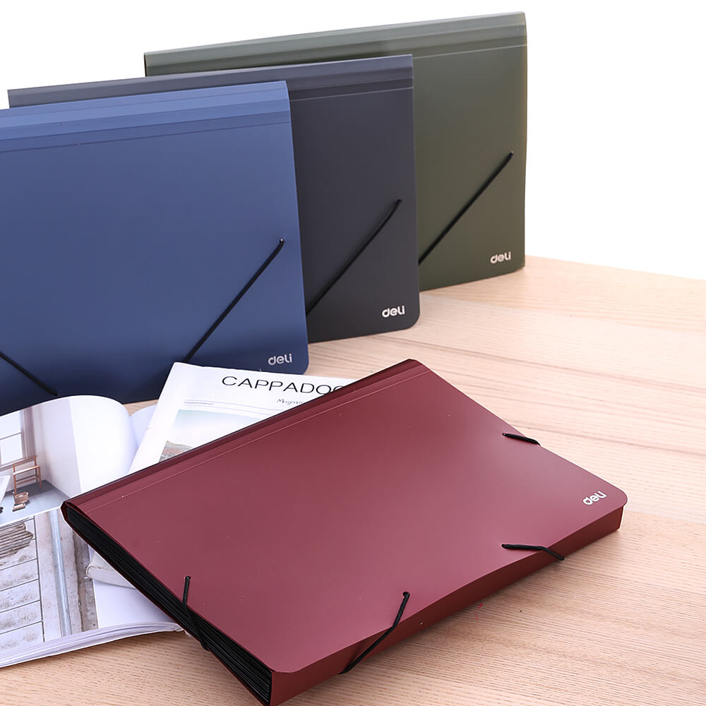 Deli Office Essential Expanding File - Avaailable In Two Colors ...