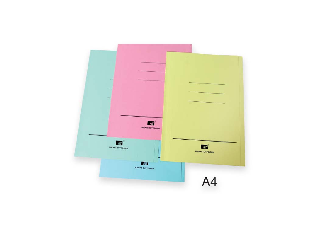 PSI SQUARE CUT FOLDER W/ FASTENER A4, 320GSM - Pink Color | Other Files ...
